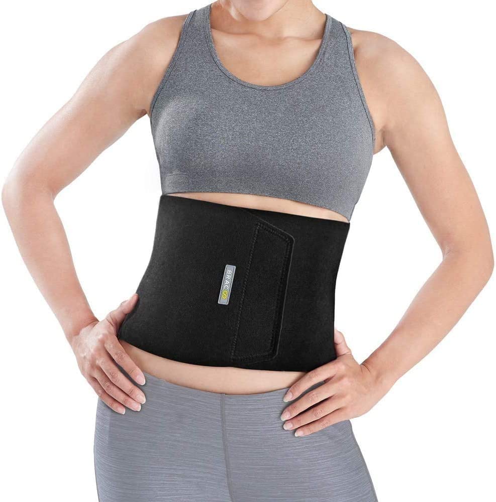 Bracoo Waist Trimmer Wrap, Sweat Sauna Slim Belly Belt for Men and ...