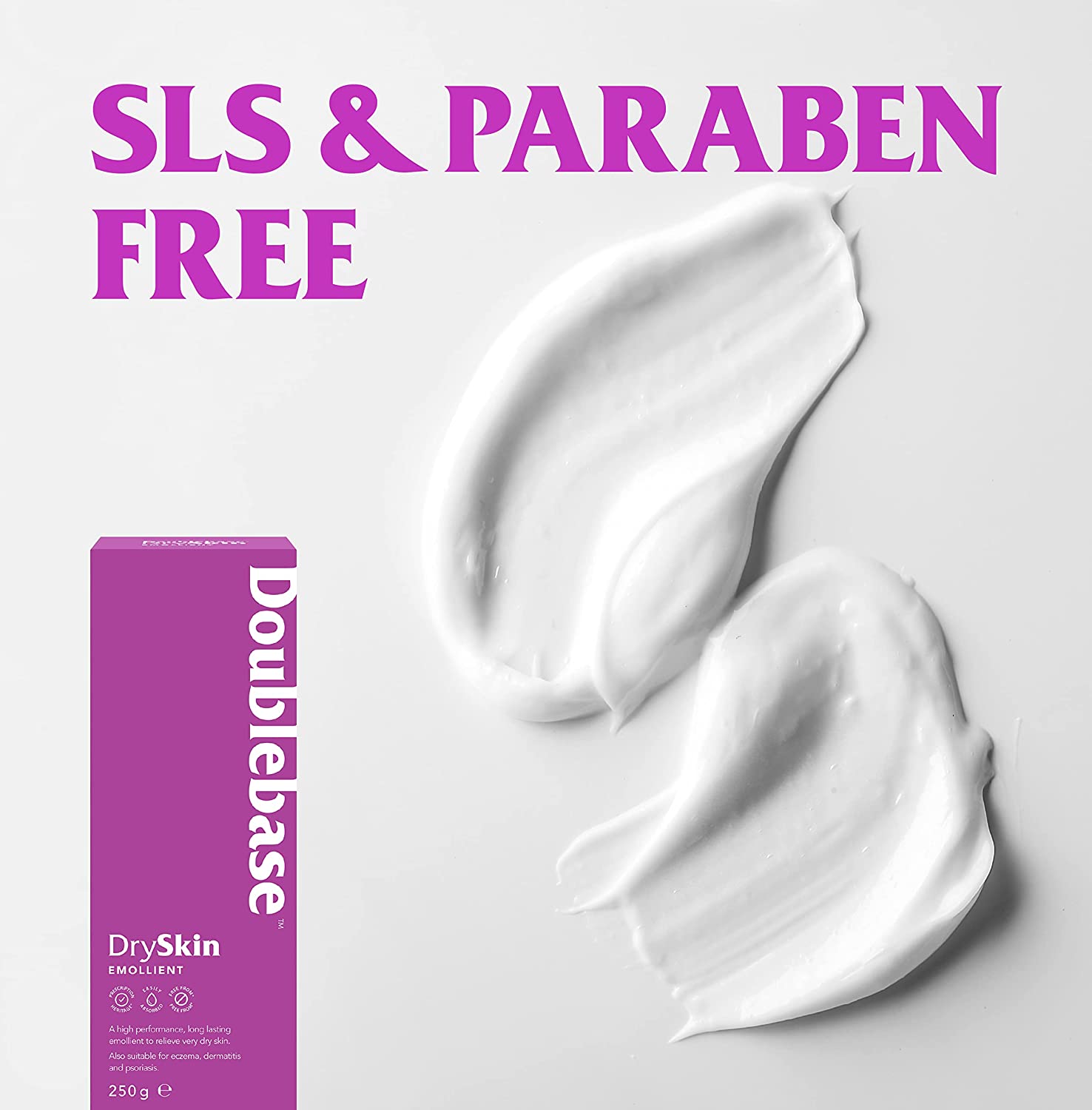 Doublebase Diomed Dry Skin Emollient. Clinically Proven Moisturiser for ...