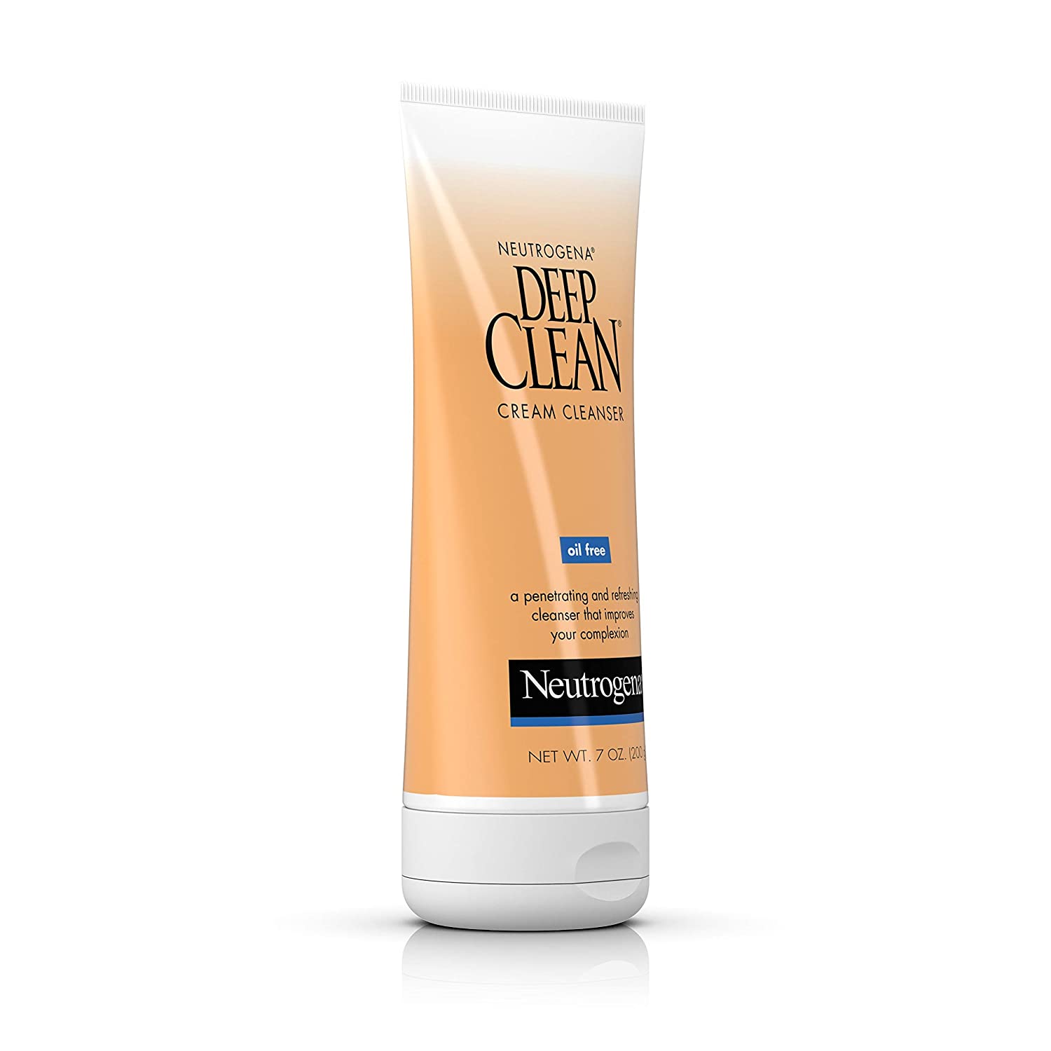 Neutrogena Deep Clean Daily Facial Cream Cleanser with Beta Hydroxy ...
