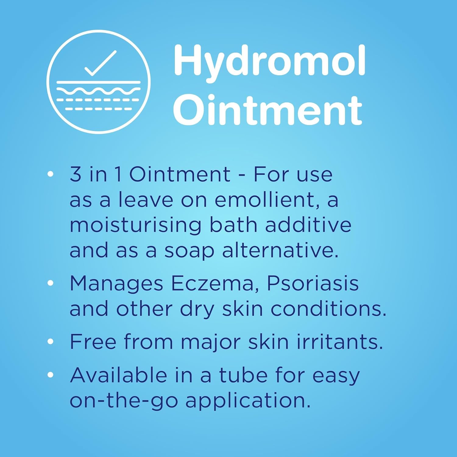 Hydromol Ointment, 500 g For the Management of Dermatitis, Eczema ...