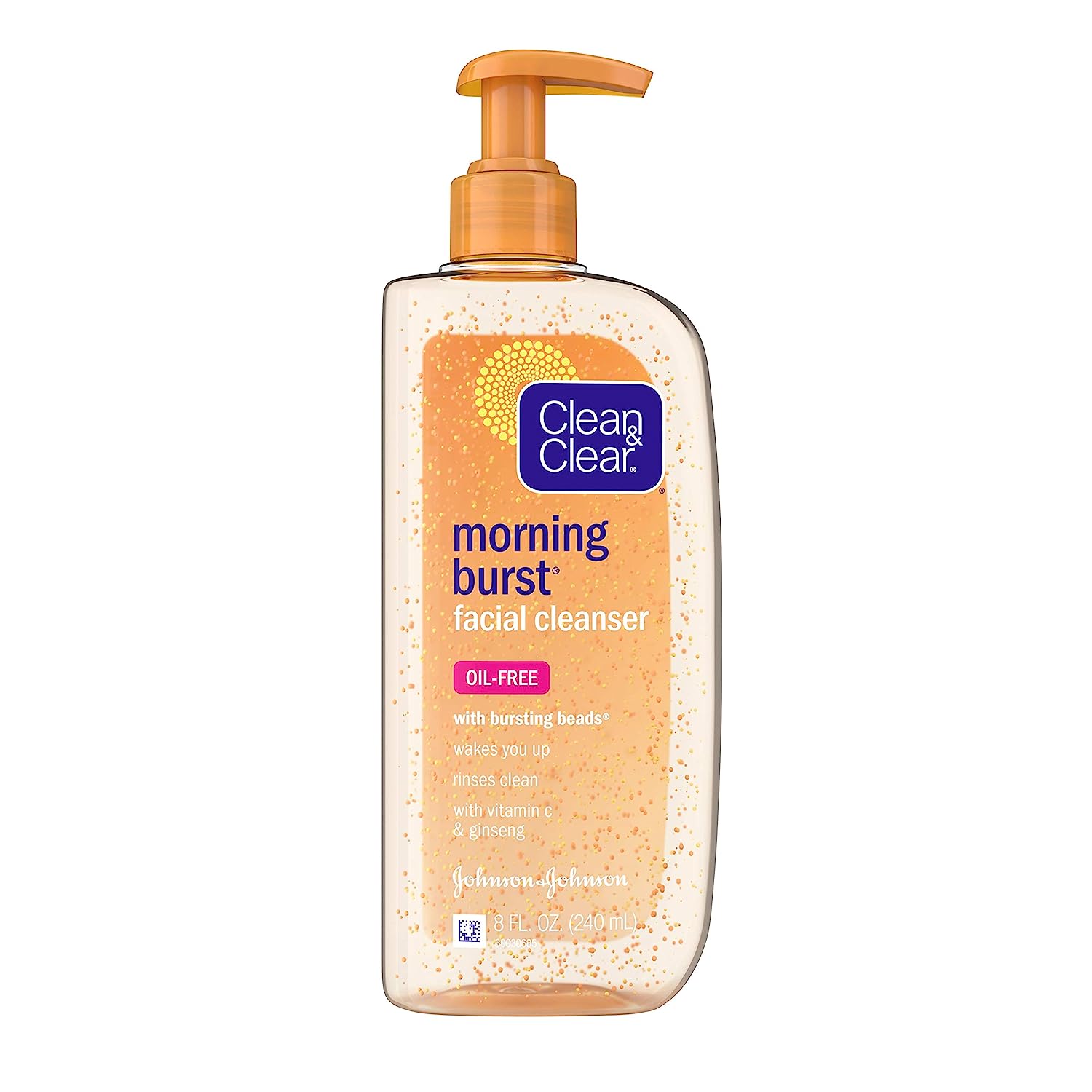 Clean & Clear Morning Burst Oil-Free Facial Cleanser Brightening ...