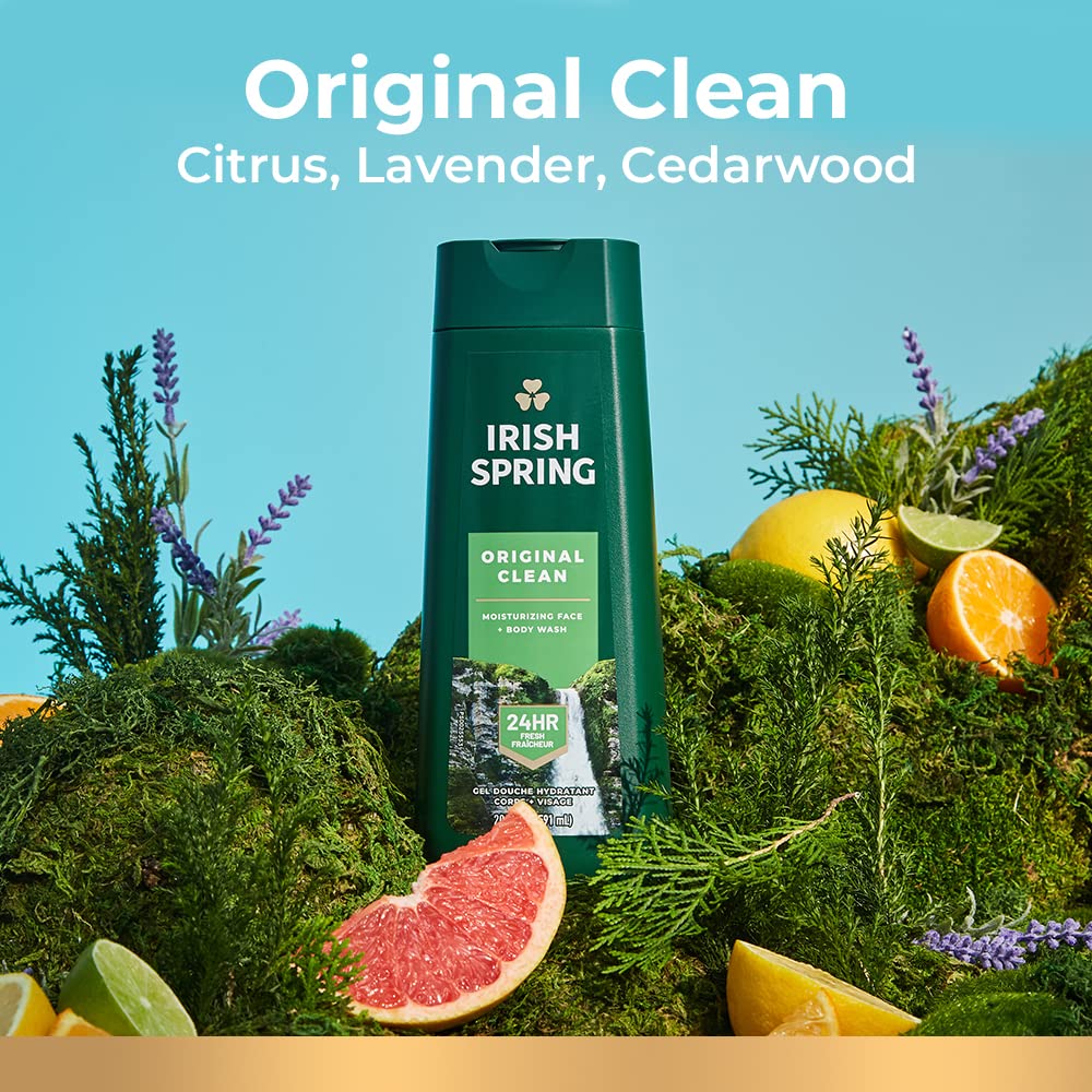 Irish Spring Original Clean Body Wash, 20 Oz | iimonoliving
