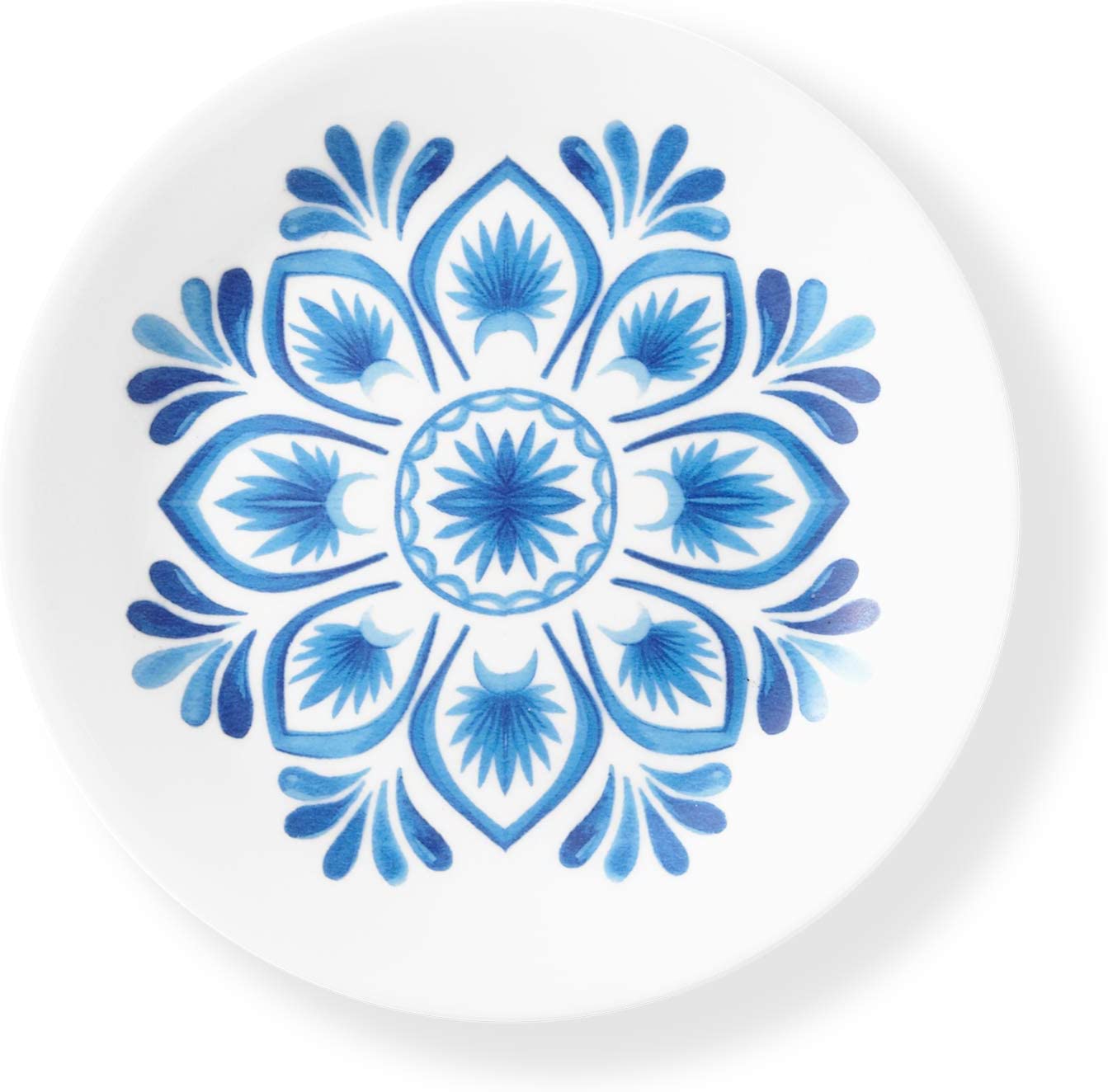 Corelle Vitrelle 6-Piece Salad Plates Set, Triple Layer Glass and Chip ...