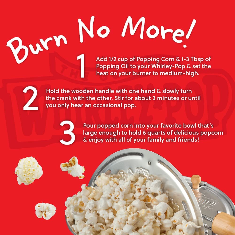 Wabash Valley Farms, Stovetop Popcorn Popper, Whirley Pop, Coffee Beans ...