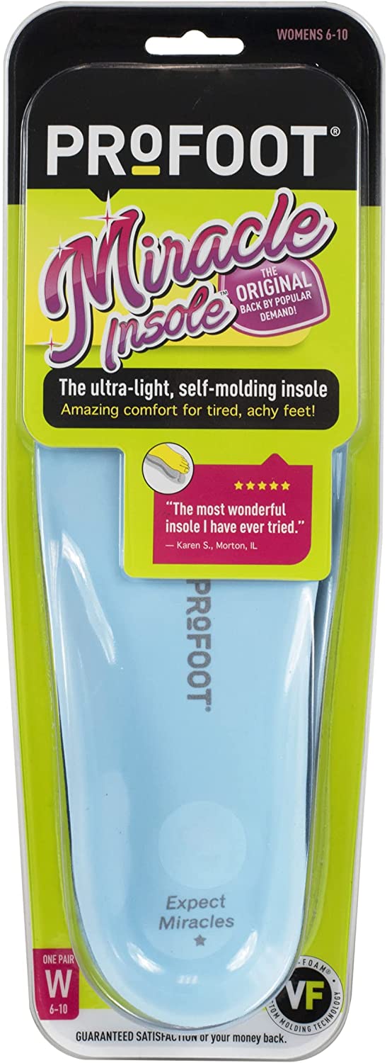 ProFoot Original Miracle Insole, Women's 6-10, 1 Pair | iimonoliving