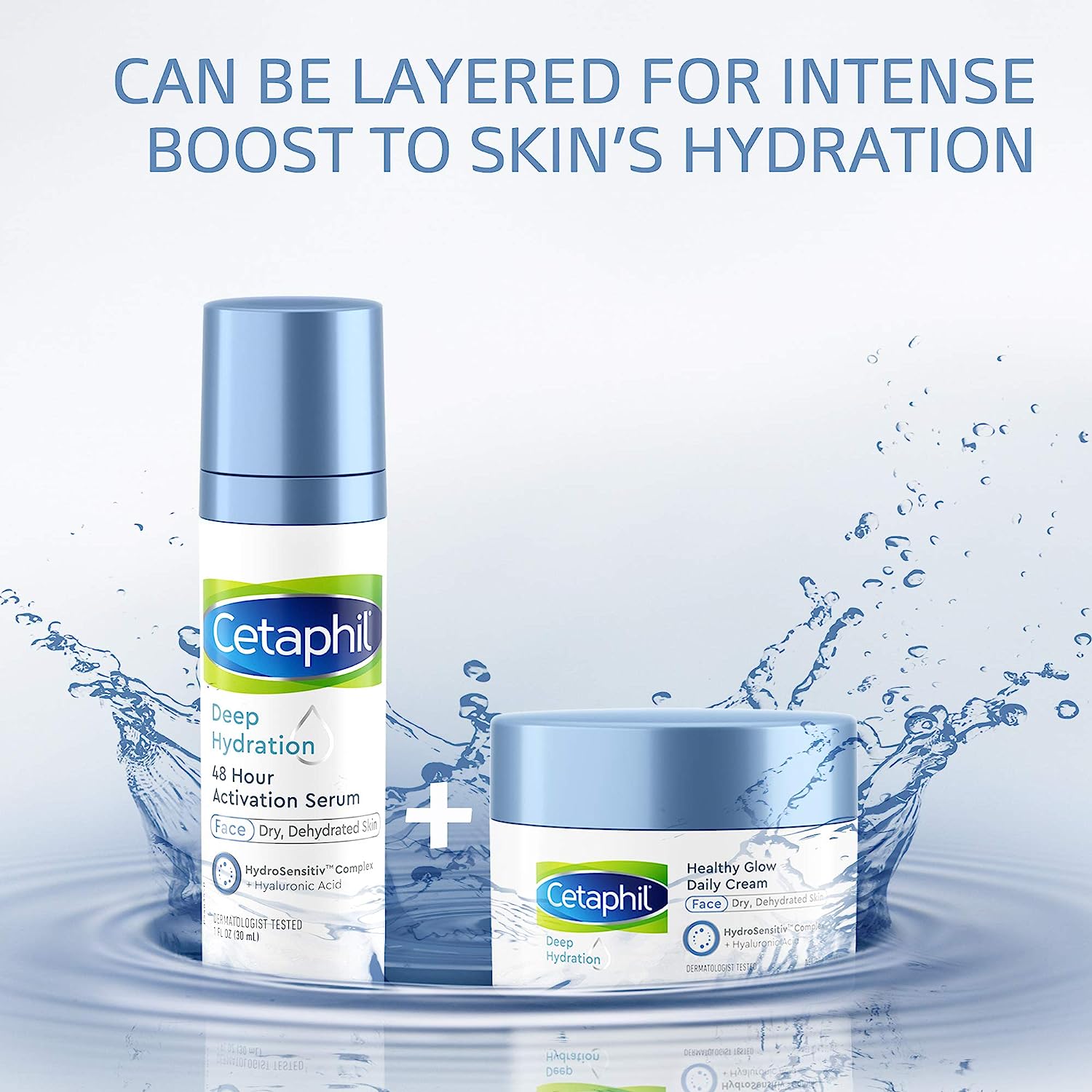 CETAPHIL Deep Hydration 48Hr Activation Serum, 1 fl oz, 48 Hr Face ...