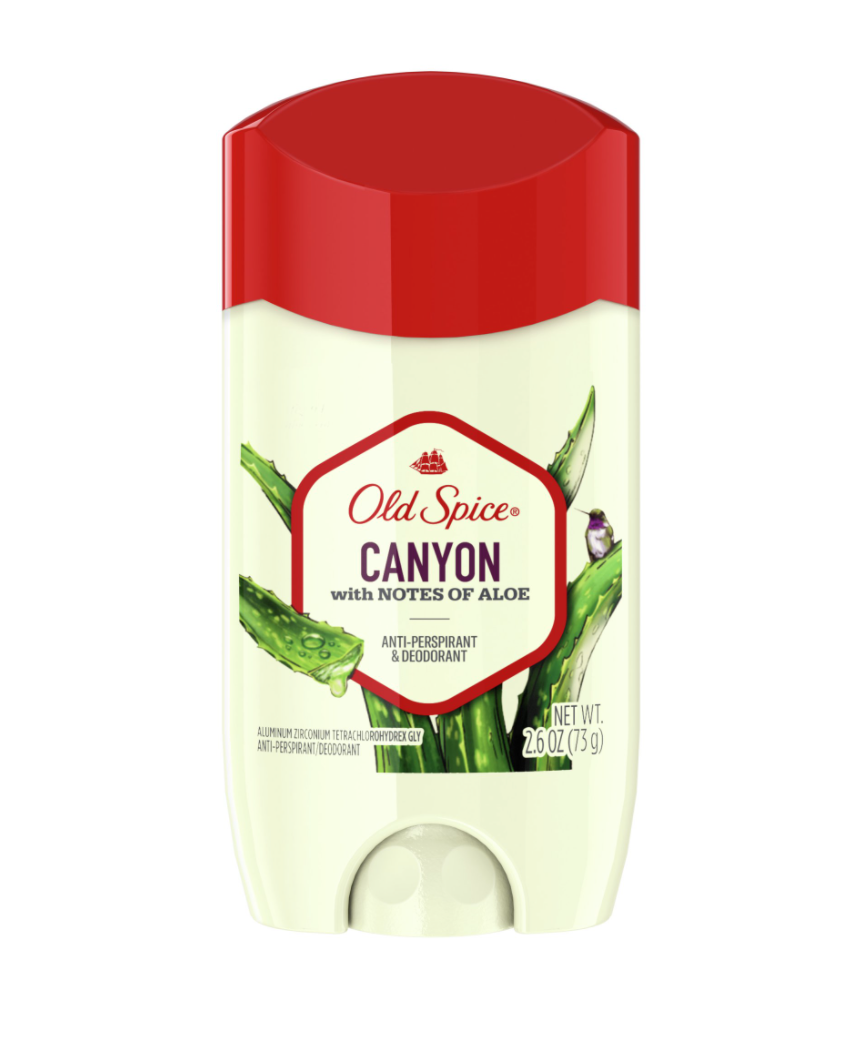 Old Spice Antiperspirant Deodorant for Men, Canyon with Aloe, 2.6 oz ...